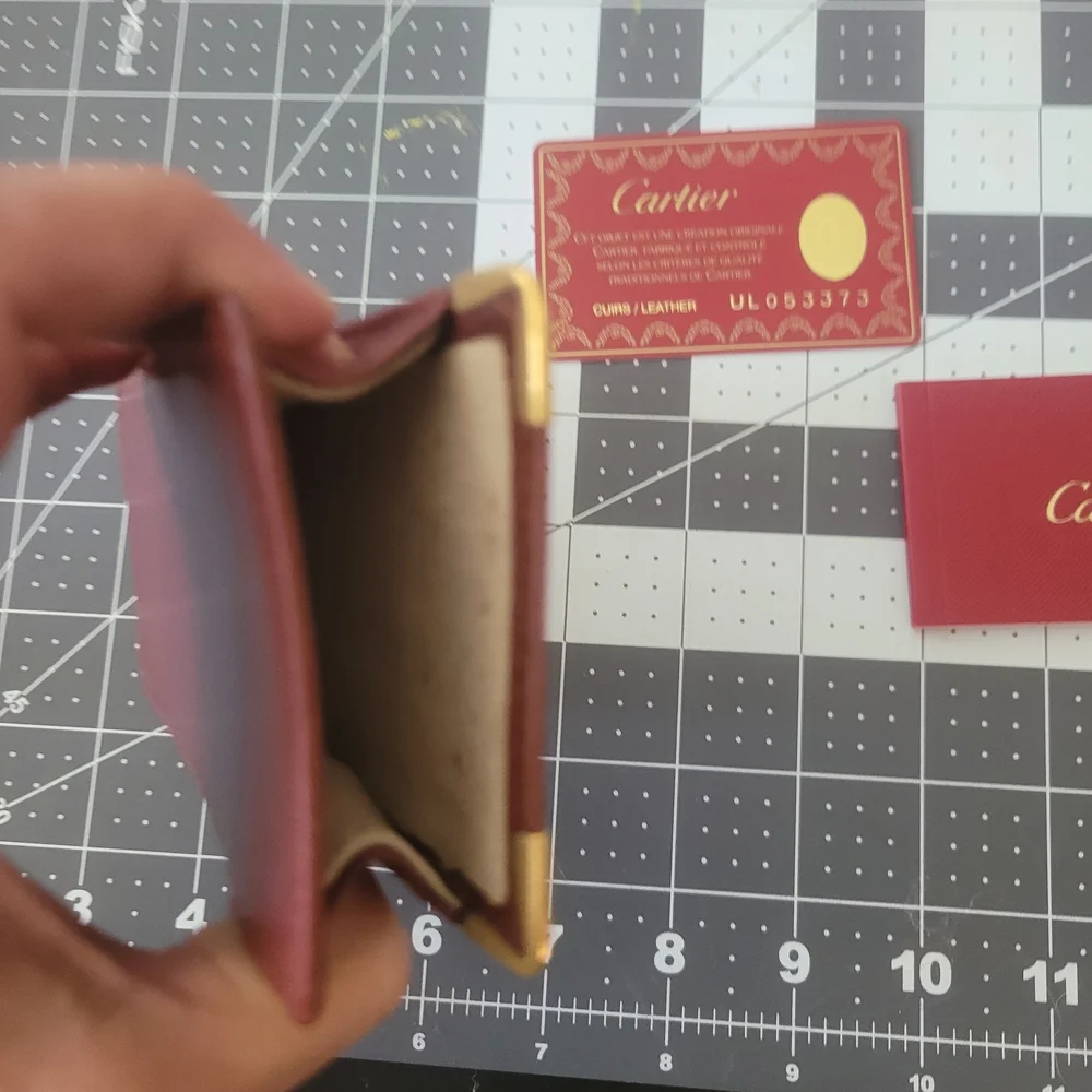 Cartier | Accessories | Cartier Red Leather Glasses Case | Poshmark